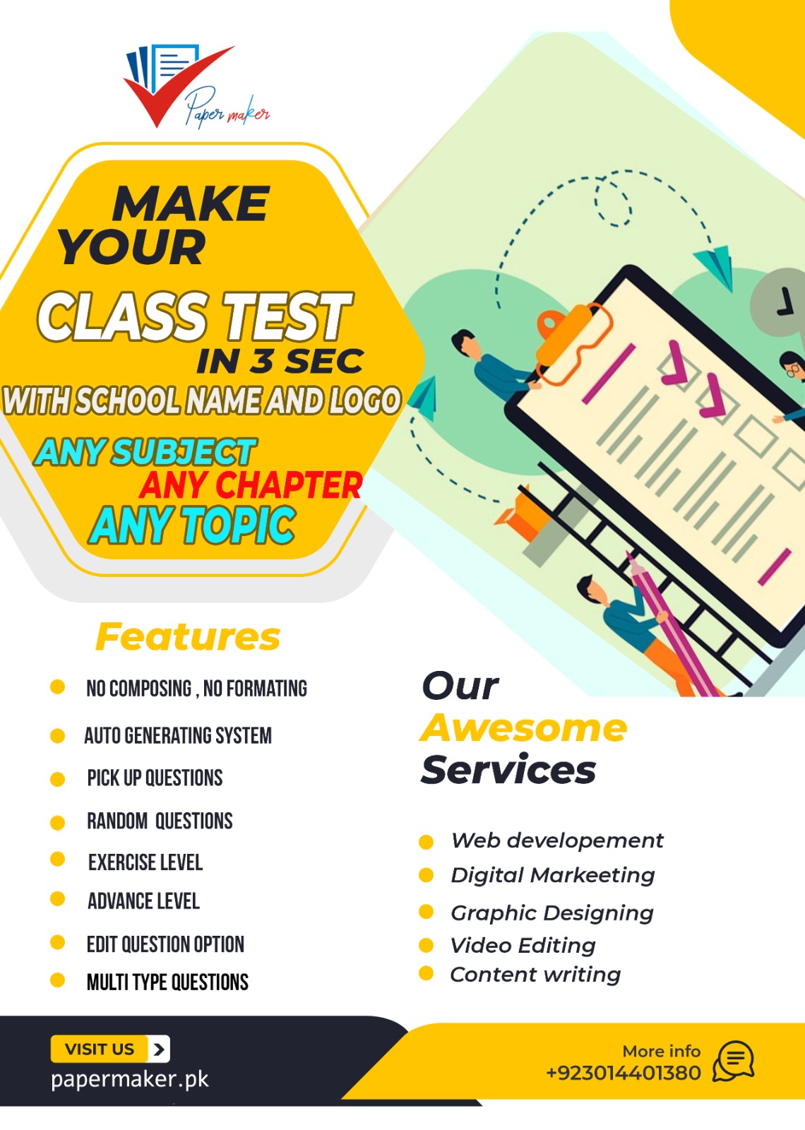 Generate Paper-papermaker.pk